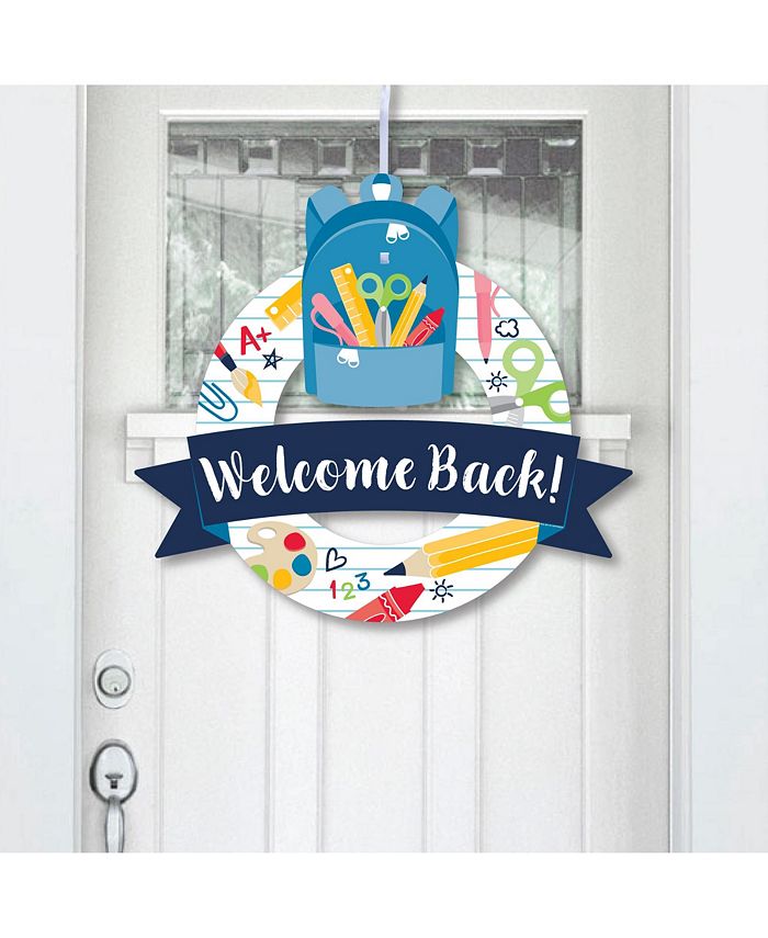 Big Dot of Happiness Back to School - Outdoor First Day of School ...