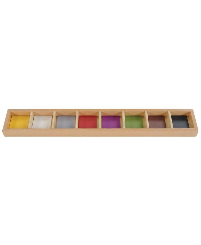 Kaplan Early Learning Nature Seek and Sort - Wooden Sorting Tray - 20"L ...