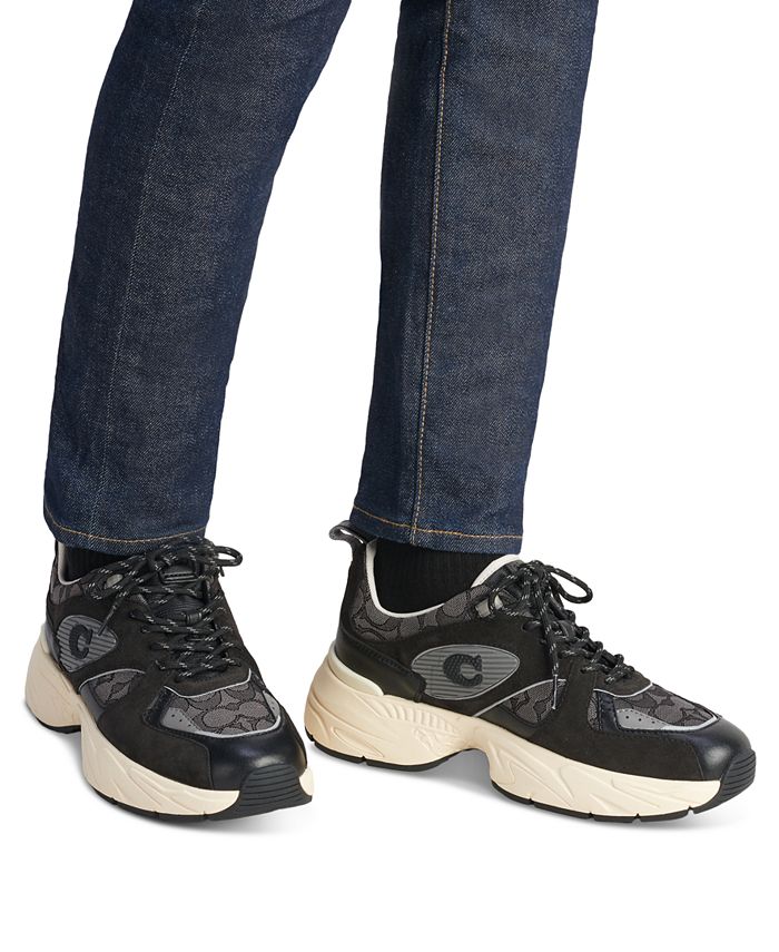 COACH Men's Signature Tech Runner Sneakers & Reviews - All Men's Shoes ...