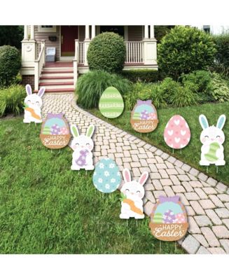Big Dot of Happiness Spring Easter Bunny Lawn Decor Outdoor Happy ...