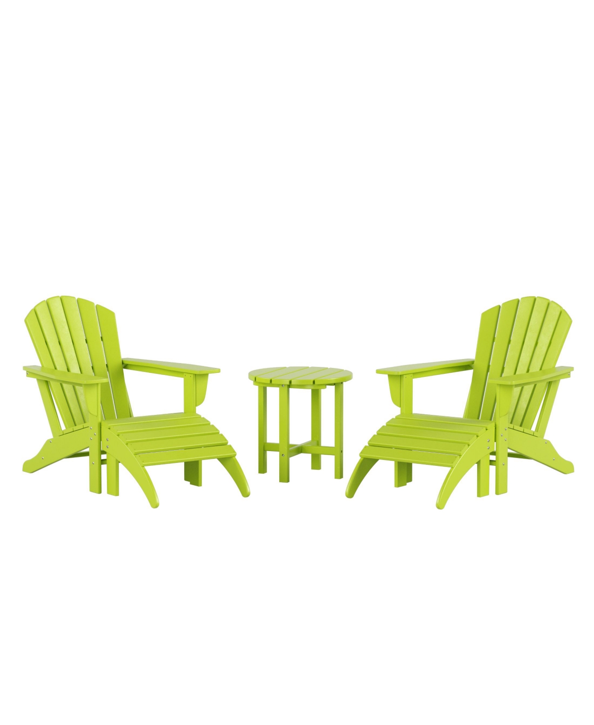 Click here for WestinTrends 5-piece Adirondack Chairs with Ottoma... prices