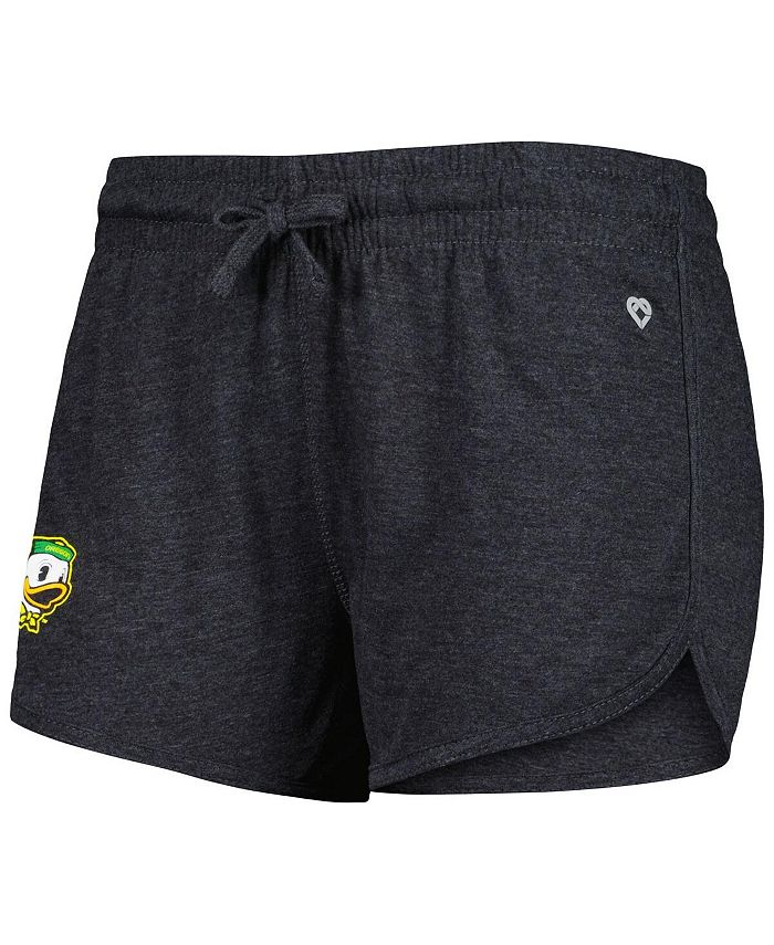 Colosseum Women's Heather Black Oregon Ducks Simone Core Shorts - Macy's