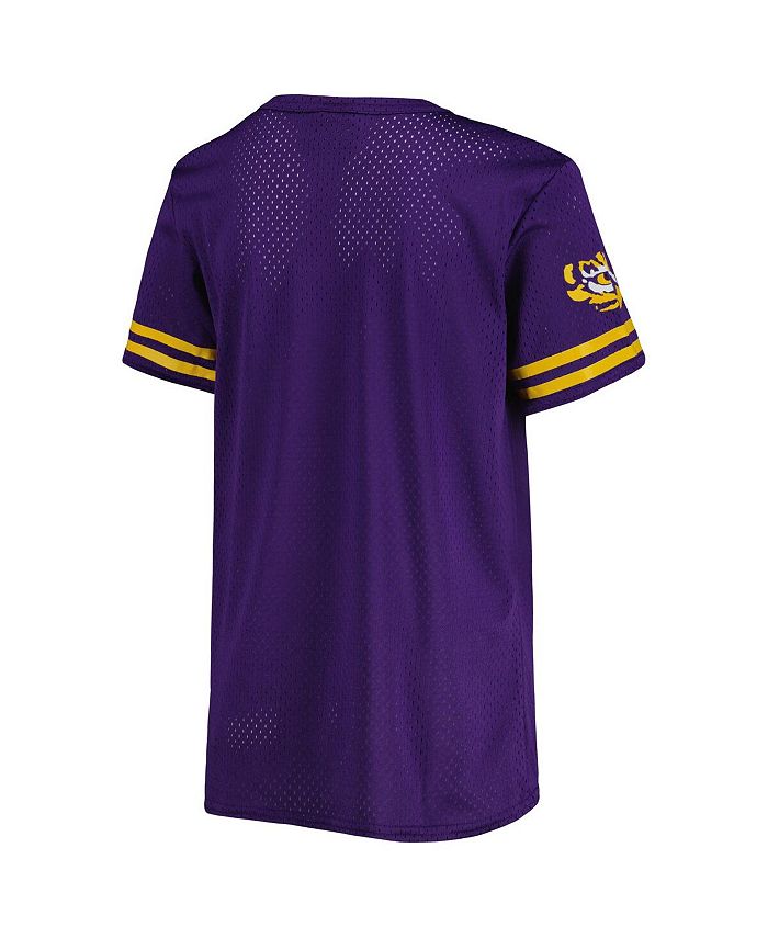 Colosseum Big Boys Purple, White LSU Tigers Football T-shirt and Pants ...