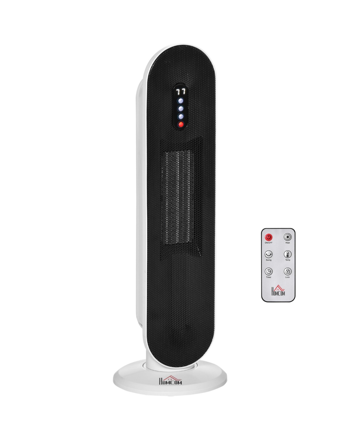 Click here for Portable Oscillating Ceramic Space Heater w/Remote... prices