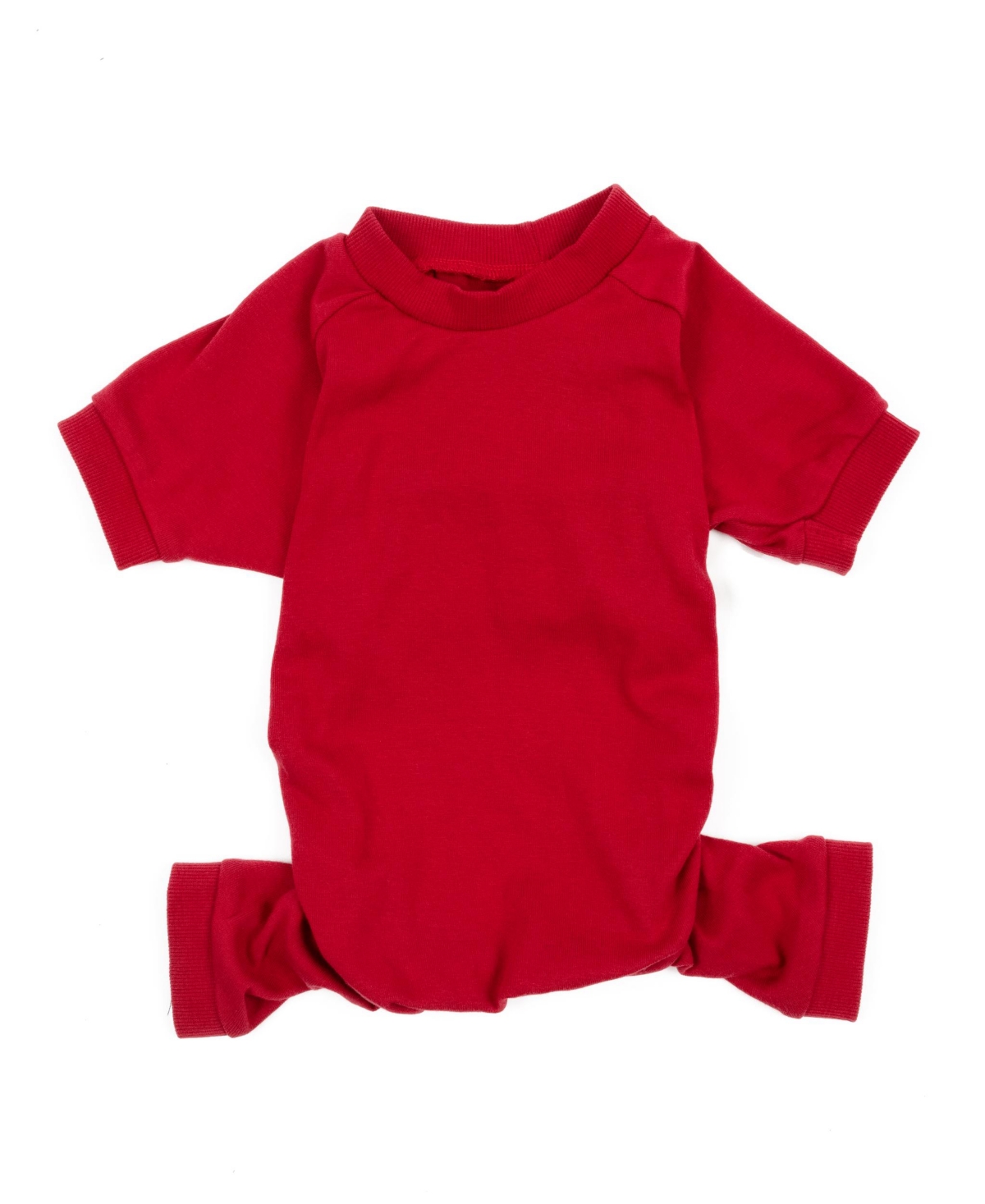 Click here for Leveret Dog Cotton Pajama Solid Navy - Red prices