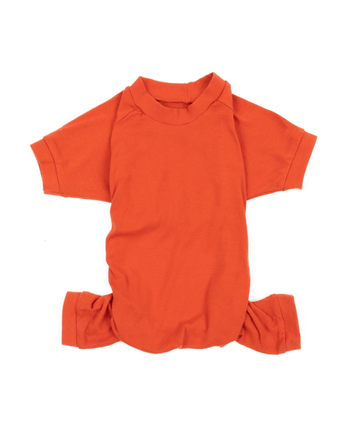 Click here for Leveret Dog Cotton Pajama Solid Navy - Orange prices