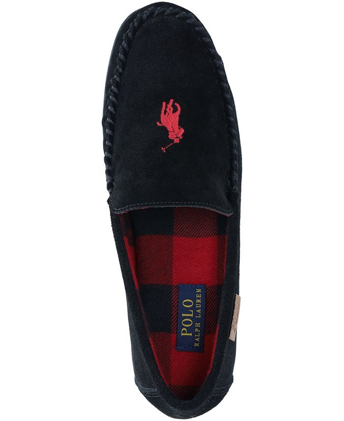 Polo Ralph Lauren Men's Collins Genuine Suede Moc Slipper - Macy's