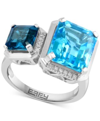 EFFY Collection EFFY® Multi-Topaz (9-3/8 ct. t.w.) & Diamond (1/10 ct ...