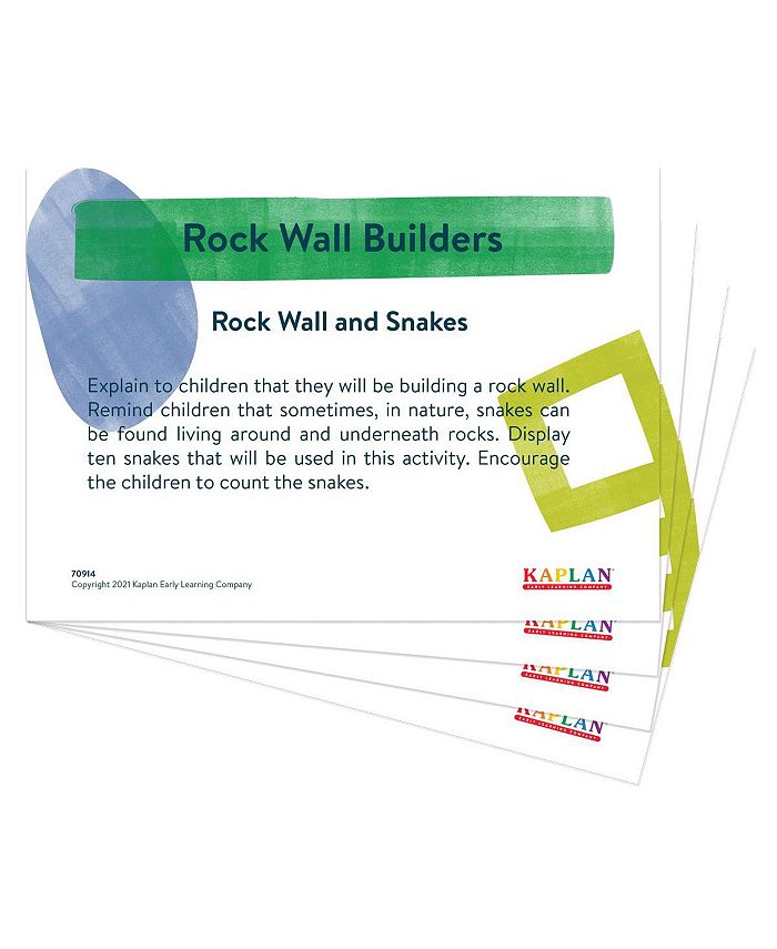 Kaplan Early Learning Foam Rock Wall Builders - Set of 25 - Macy's