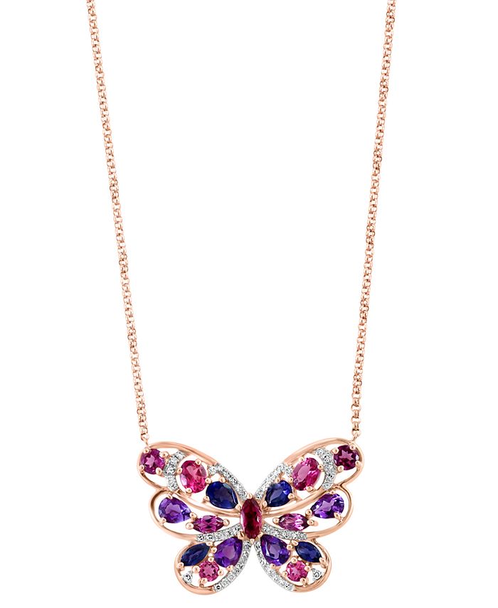 EFFY Collection EFFY® Multi-Gemstone (1-7/8 ct. t.w.) & Diamond (1/6 ct ...
