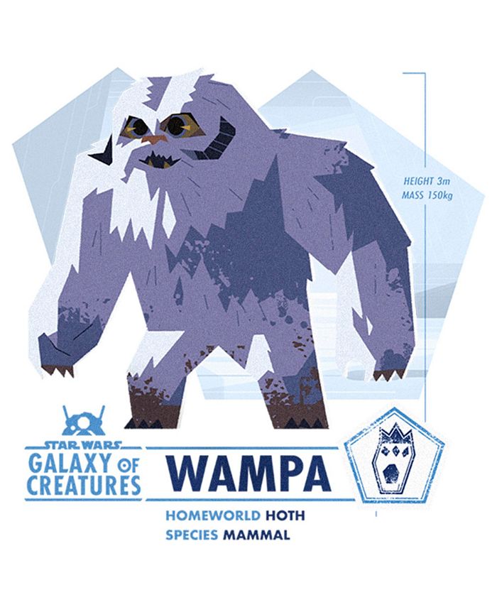 Disney Lucasfilm Girl's Star Wars: Galaxy of Creatures Wampa Species ...