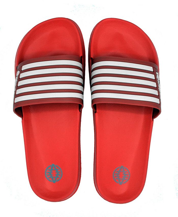Akademiks Men's Stripe Slides - Macy's