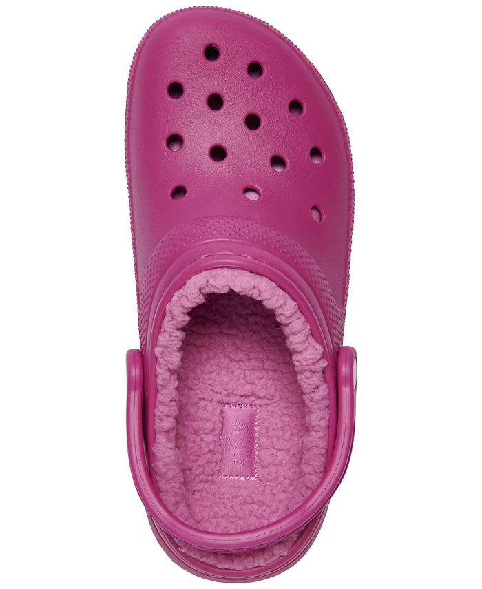 Crocs Women's Classic Lined Clogs from Finish Line - Macy's