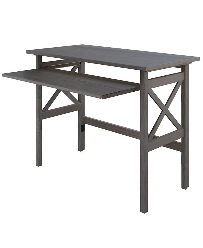 Winsome Xander 30" Wood Foldable Desk - Macy's