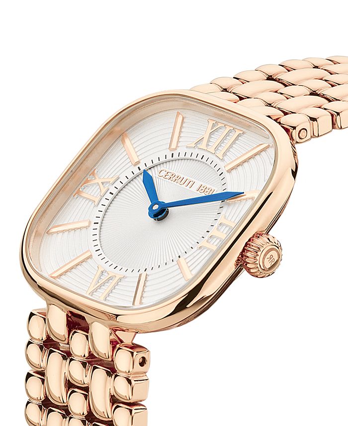 Cerruti 1881 Women's Casena Collection Rose Gold-Tone Stainless Steel ...