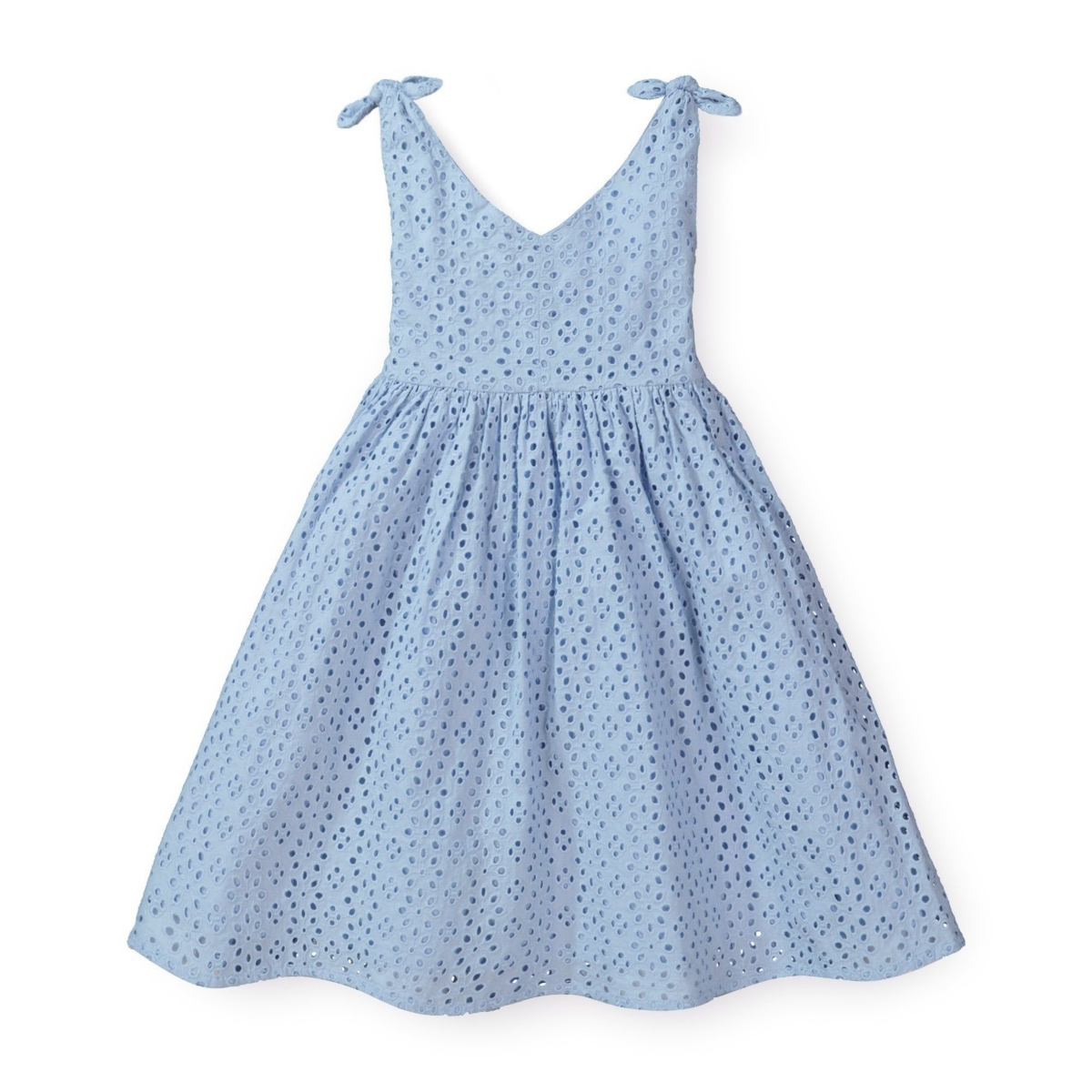 Click here for Hope & Henry Baby Girls Bow Shoulder Swing Dress -... prices