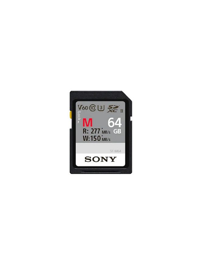 Sony 64Gb V60 Uhs-Ii M-Series Memory Card - Macy's