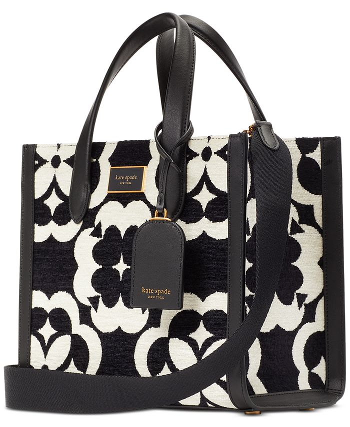 kate spade new york Manhattan Spade Flower Monogram Chenille Fabric ...