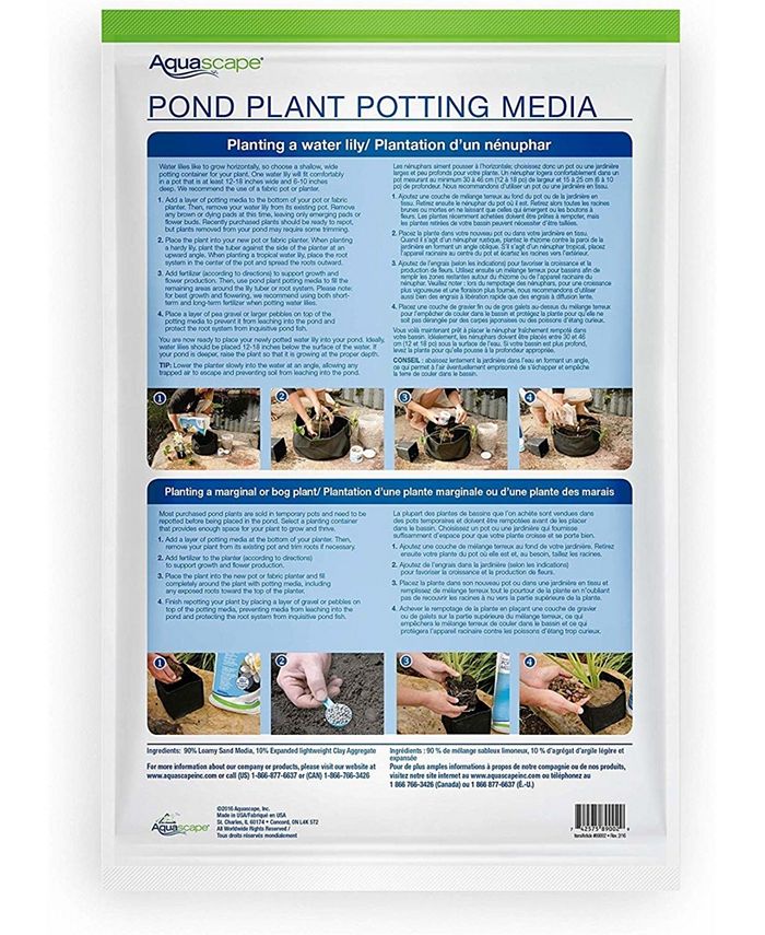 Aquascape 89002 Pond Plant Potting Media for Aquatic Plants, 10 Pounds ...
