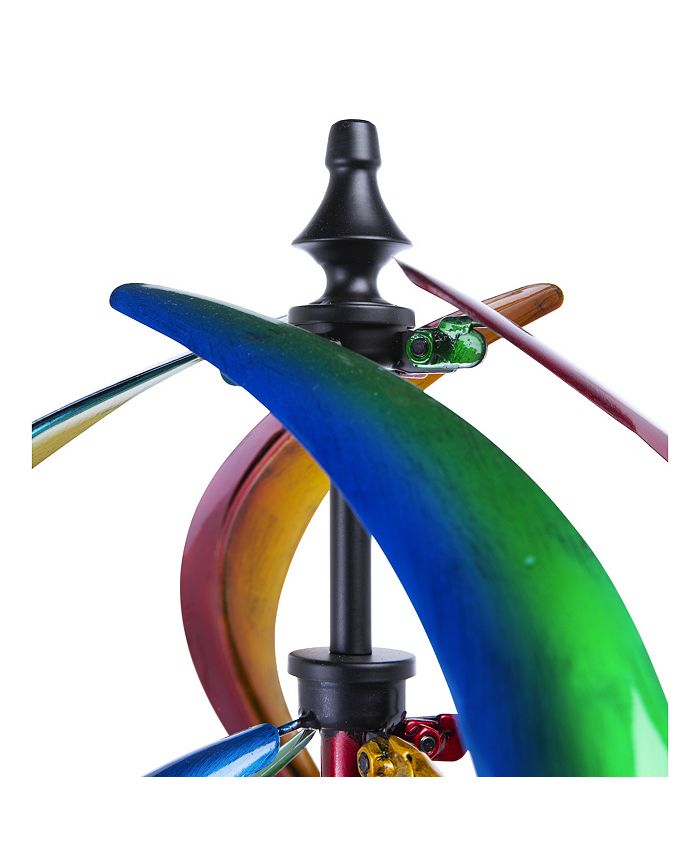 Evergreen 84"H Wind Spinner, Vertical Helix- Fade and Weather Resistant ...
