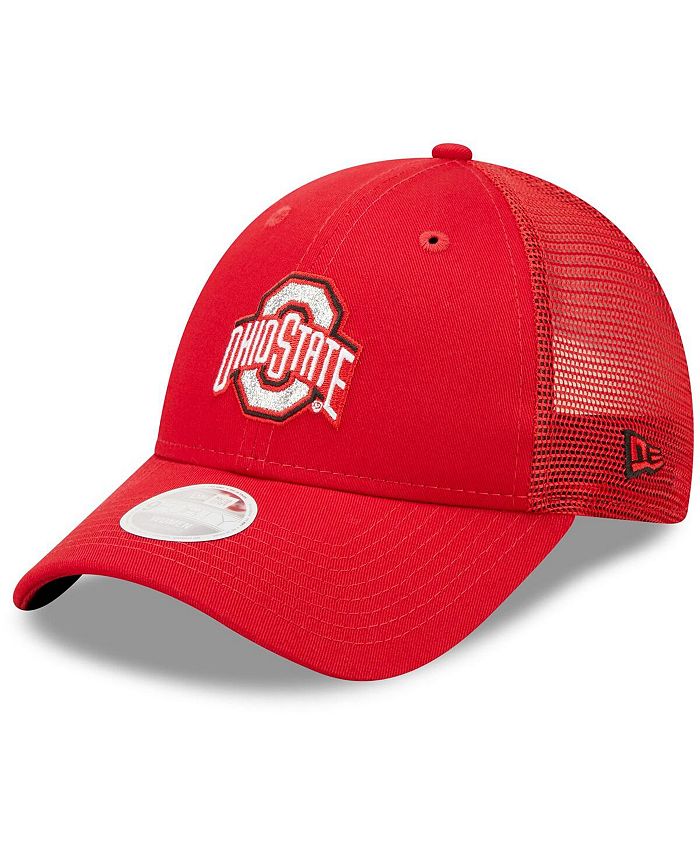 New Era Women's Red Ohio State Buckeyes 9FORTYÂ Logo Spark Trucker ...