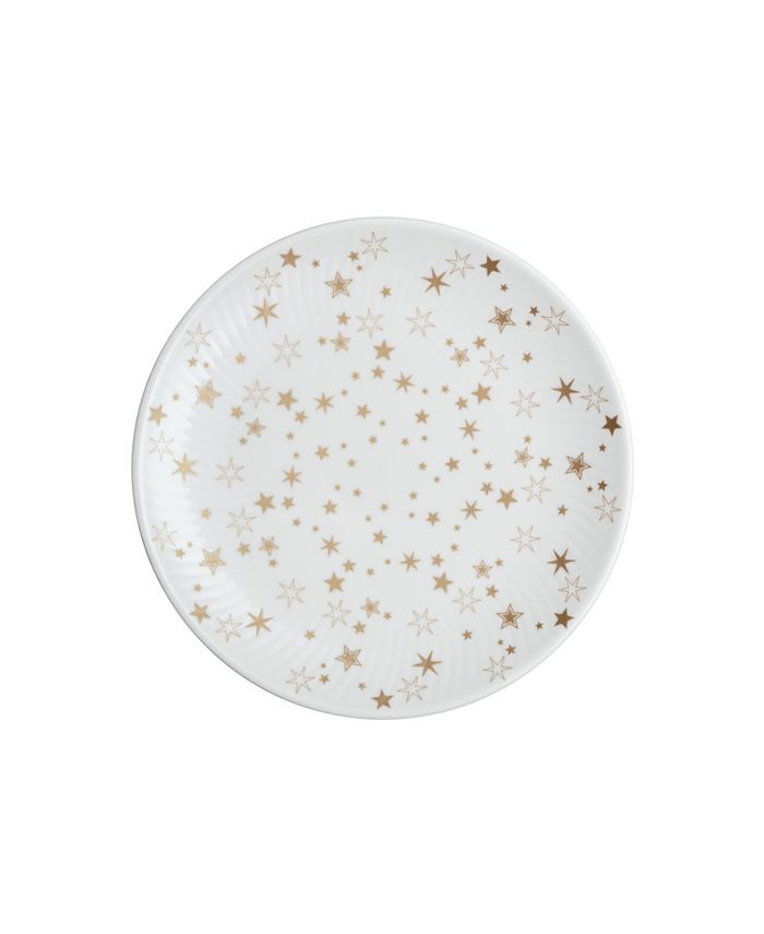 Denby Porcelain Arc Stars Small Plate - Macy's