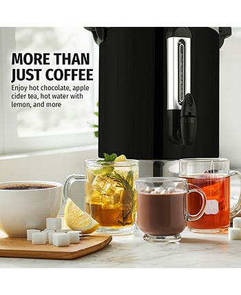 Zulay Kitchen Premium 100 Cup Commercial Coffee Urn - Large Coffee ...