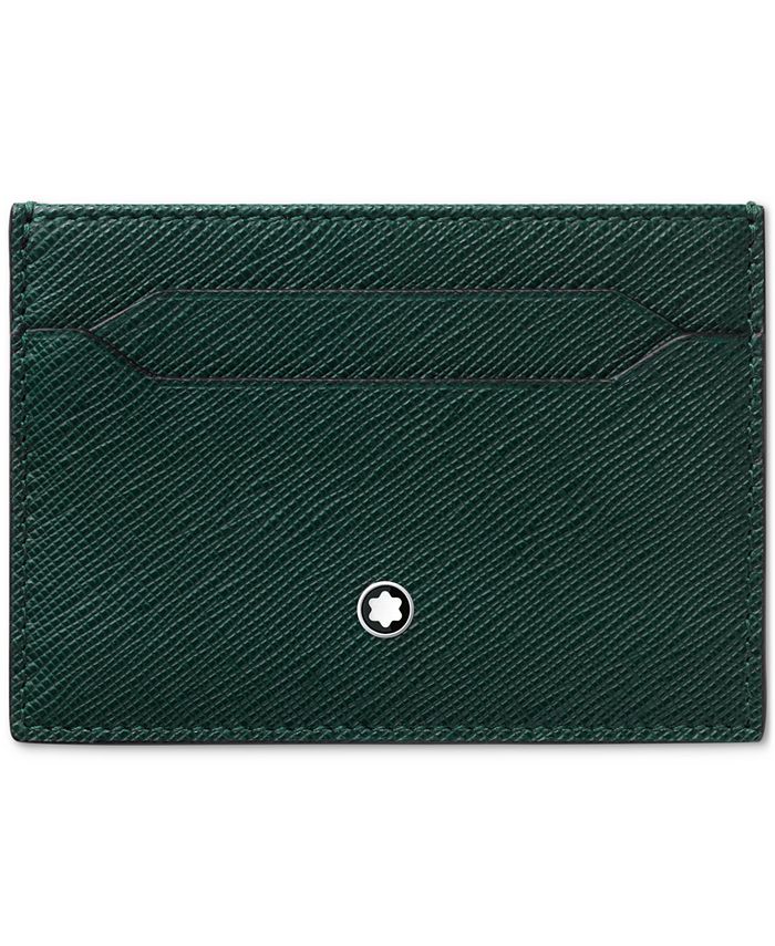 Montblanc Sartorial Leather Card Holder - Macy's