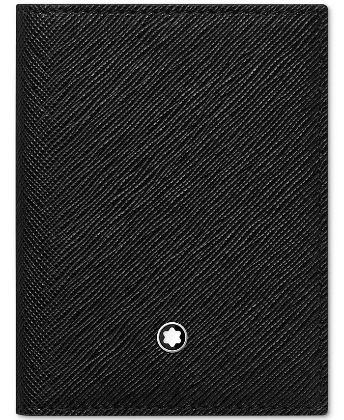 Montblanc Sartorial Leather Card Holder - Macy's