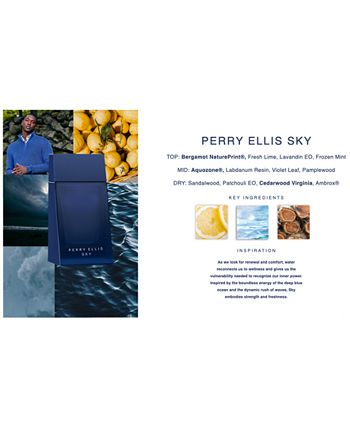 Perry Ellis Men's 4-Pc. Sky Eau de Toilette Gift Set - Macy's