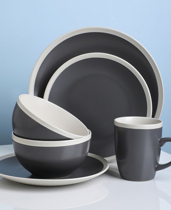 Stone Lain Serenity 16 Pc. Dinnerware Set, Service For 4 - Macy's