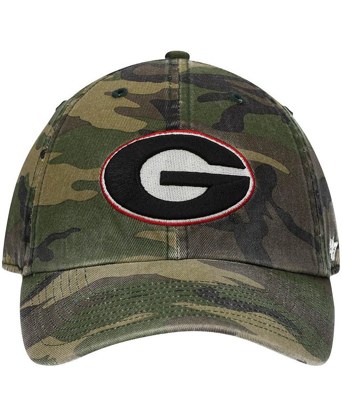 '47 Brand Men's '47 Camo Georgia Bulldogs Clean Up Core Adjustable Hat ...
