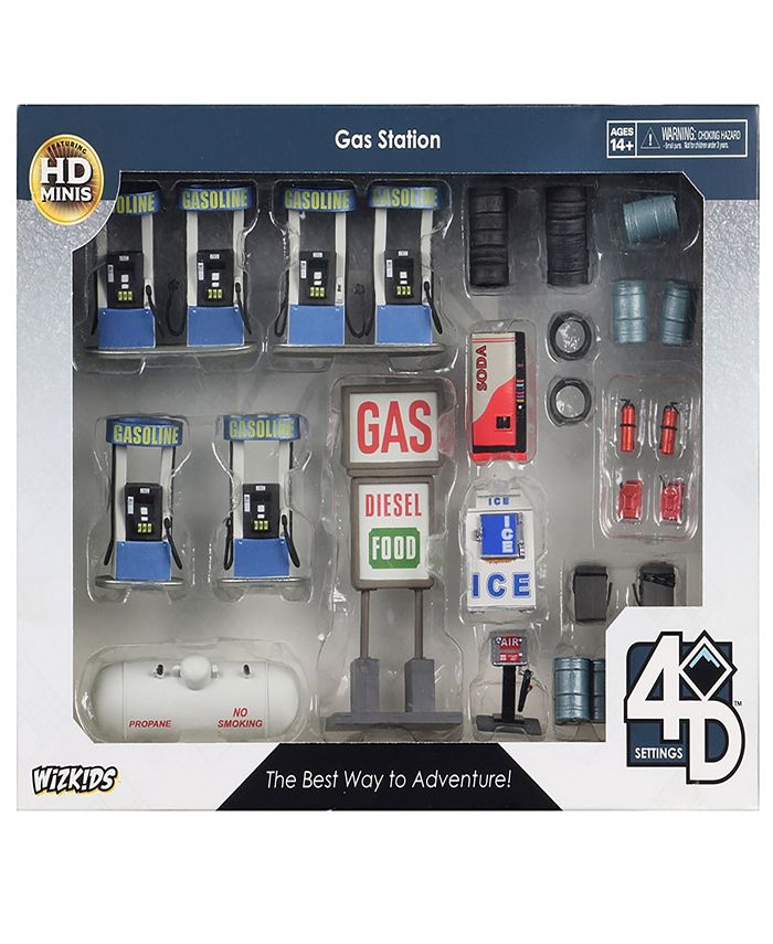 WizKids Games 4 Dimensional Setting Gas Station Accessory Tabletop Role ...
