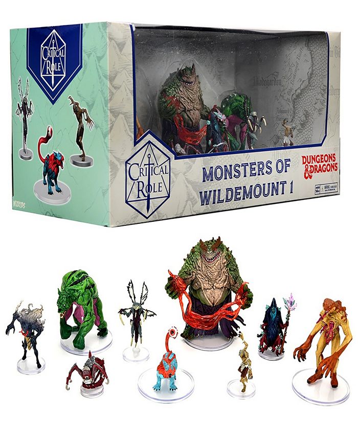 WizKids Games Critical Role Monsters of Wildemount 1st Box 9 Figure Pre ...