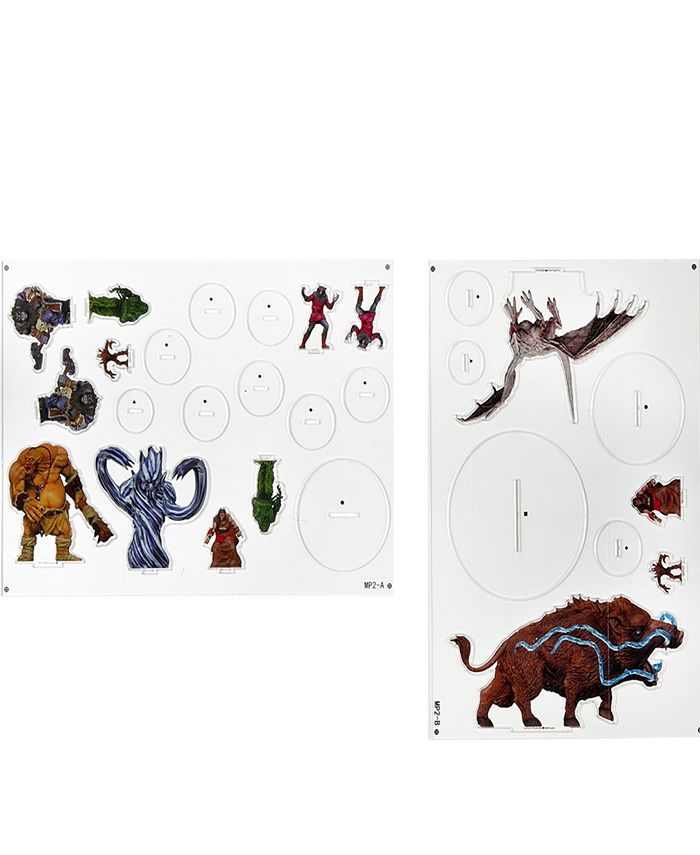 Dungeons & Dragons Idols of the Realms Essentials 2D Miniatures, 2 Pack ...