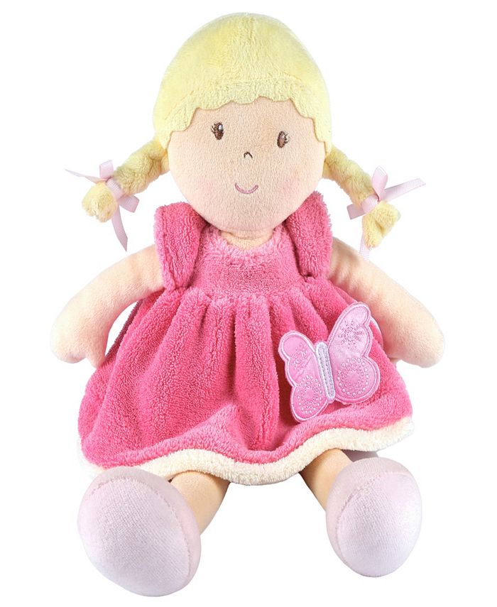 Bonikka Tikiri Toys Ria Fabric Baby Doll with Blonde Hair Dress - Macy's