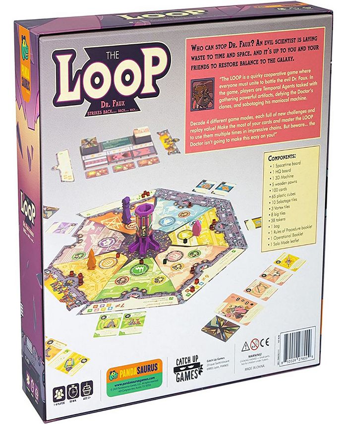 Pandasaurus Games The Loop Strategy Cooperative Board Game for Adults ...