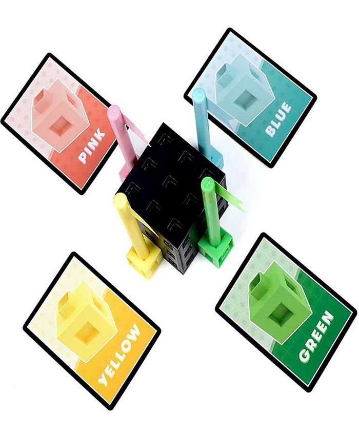 Pandasaurus Games Ctrl Family-Friendly Cube Building Game 86 Piece Set ...