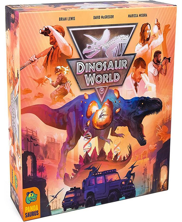 Pandasaurus Games Dinosaur World Strategy Board Game - Macy's