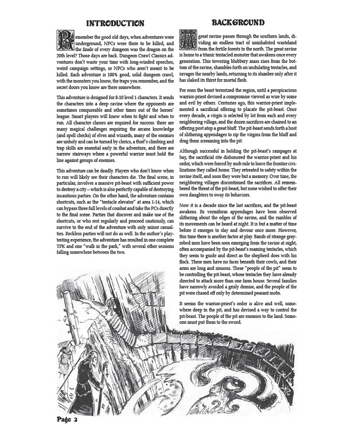 Goodman Games Dungeon Crawl Classics Level 1 Adventure 68 The People Of ...