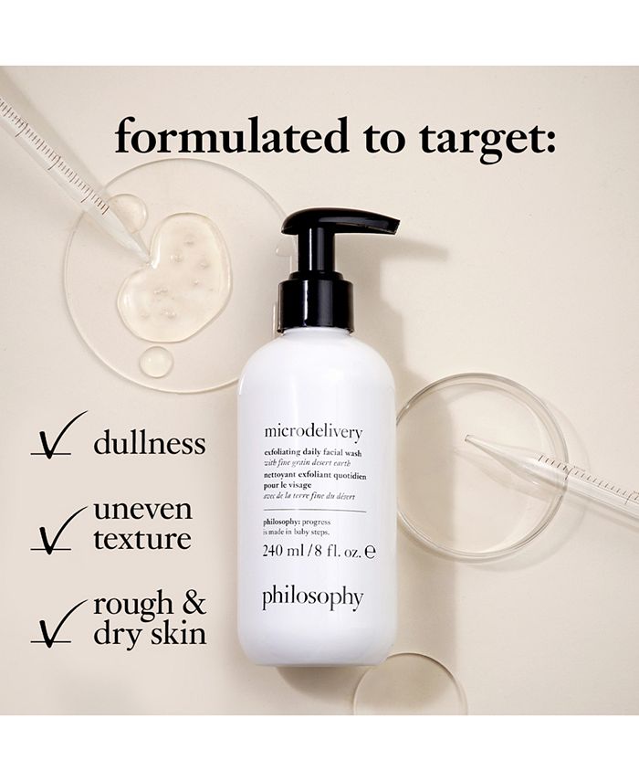 philosophy Microdelivery Exfoliating Daily Facial Wash, 8 oz. - Macy's