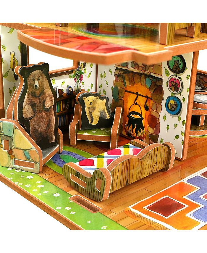 Storytime Toys Goldilocks and the Three Bears 3D Puzzle - Book and Toy ...