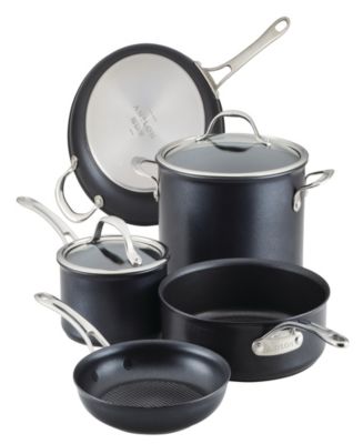 AnolonX Hybrid 7-Piece Nonstick Cookware Induction Pots and Pans Set ...