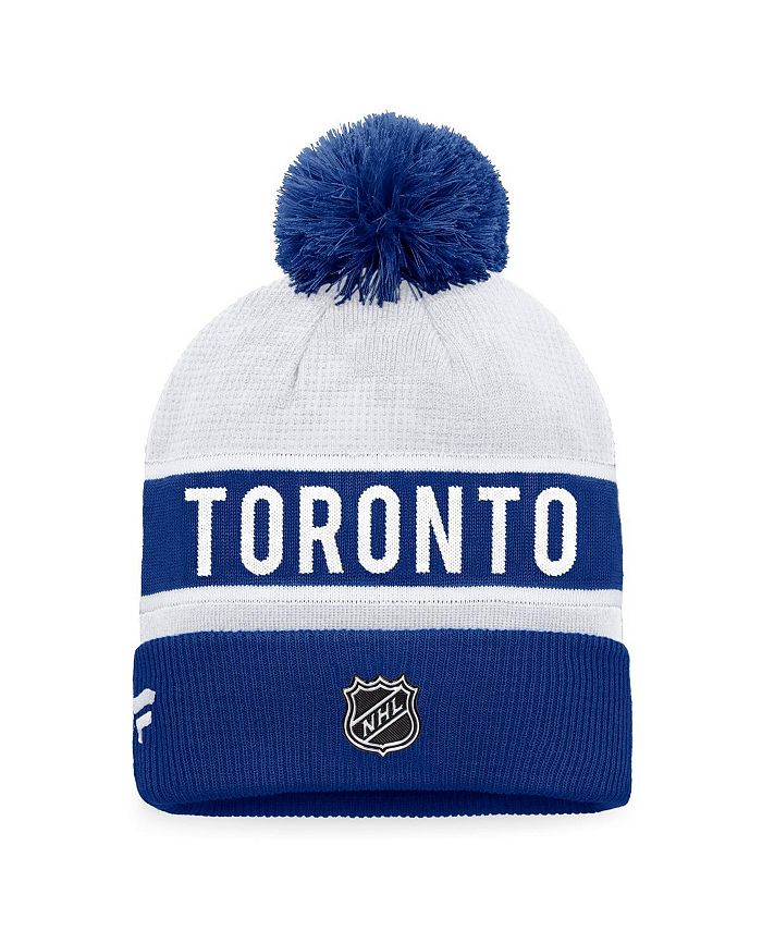 Fanatics Men's Blue, White Toronto Maple Leafs Authentic Pro Rink ...