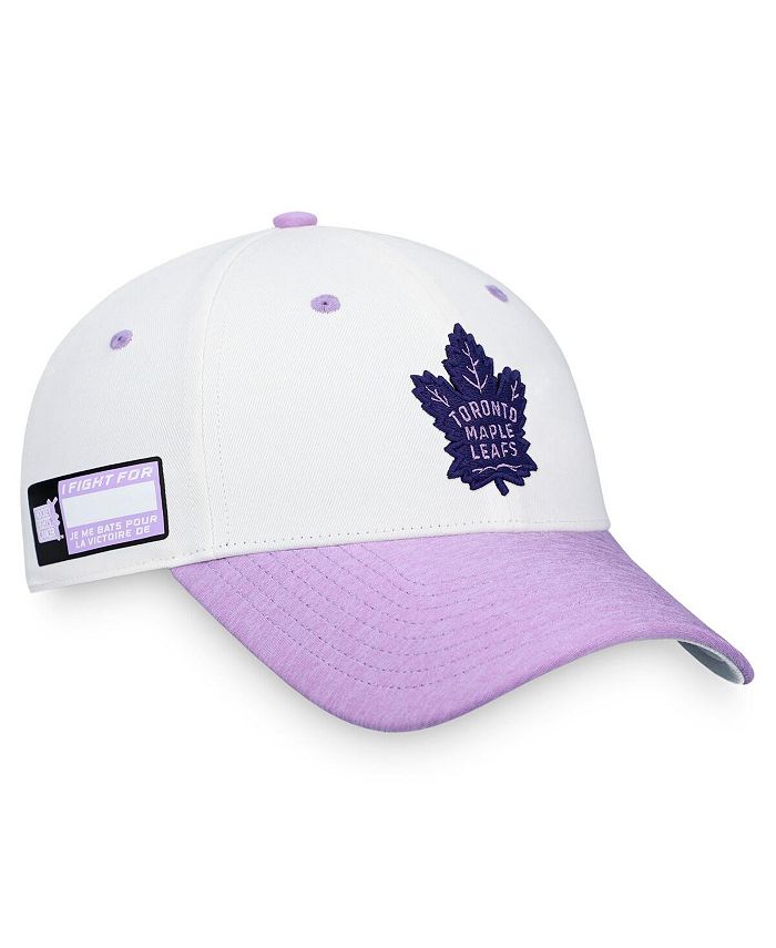 Fanatics Men's White, Purple Toronto Maple Leafs 2022 Hockey Fights ...