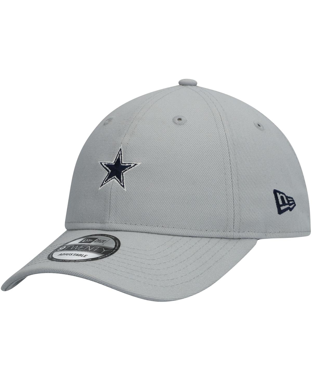 Click here for Mens New Era Gray Dallas Cowboys 9TWENTY Adjustabl... prices