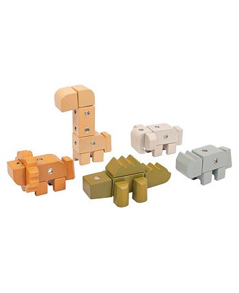 Guidecraft Snap Block Animals - 33 Piece Set - Macy's