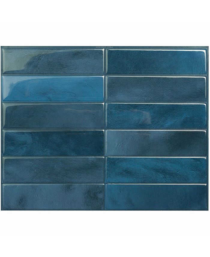 The Smart Tiles Smart Tiles Morocco Agadir 11.43 in. X 9 in. Peel and ...