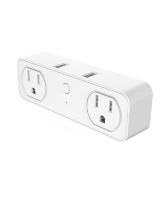 Eco4life Smart WiFi Dual Plug (2 outlets, 2 USB charging ports) - Macy's