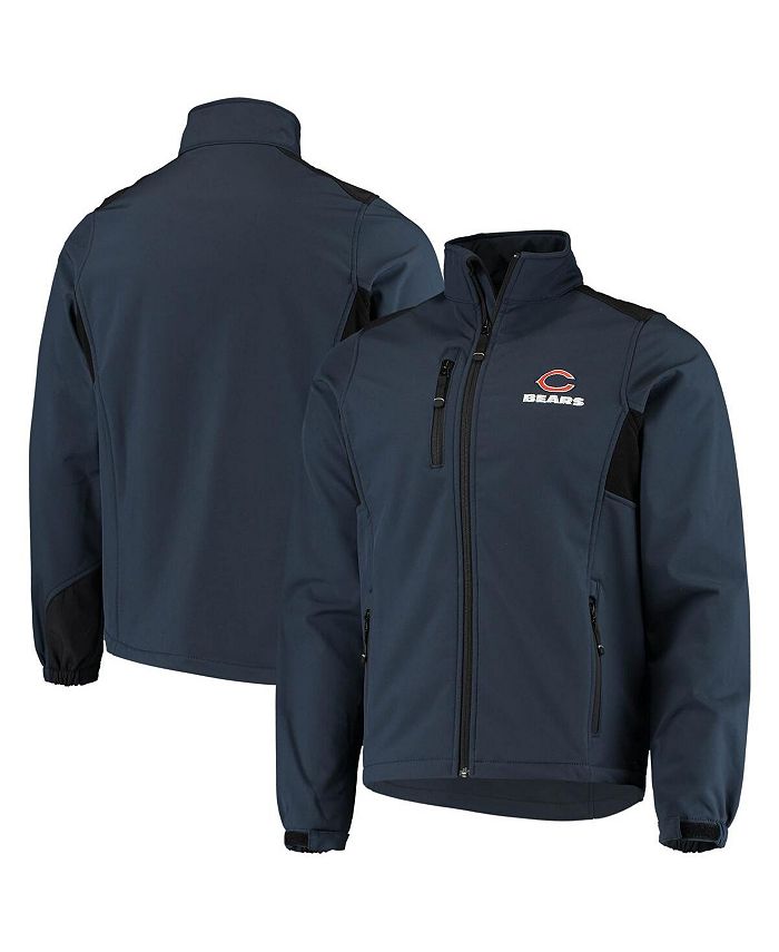 Dunbrooke Men's Navy Chicago Bears Circle Softshell Fleece Full-Zip ...